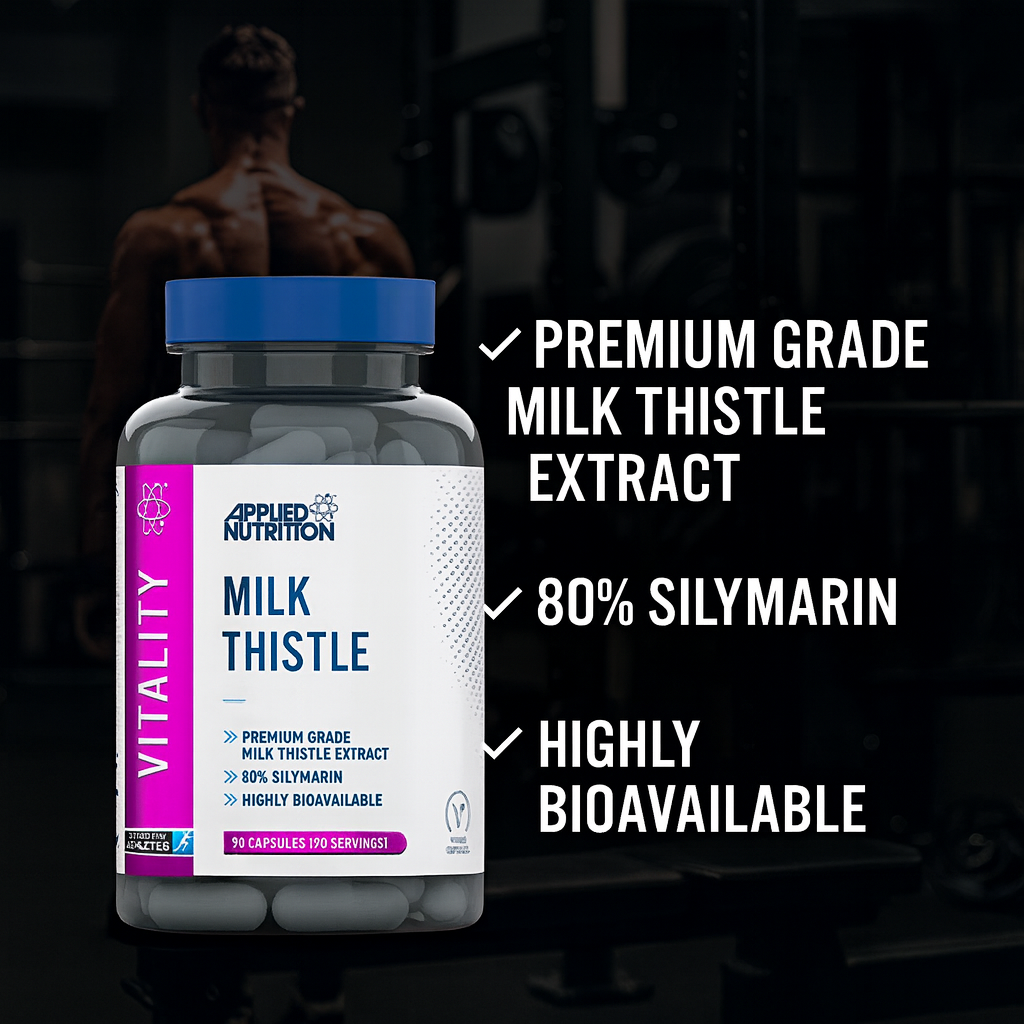 Milk Thistle Capsules 90 Caps UK | Liver Support | Applied